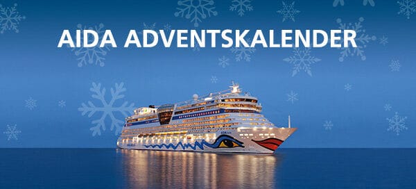 AIDA Adventskalender & weihnachtliche Gewinnspiele für Kreuzfahrer
